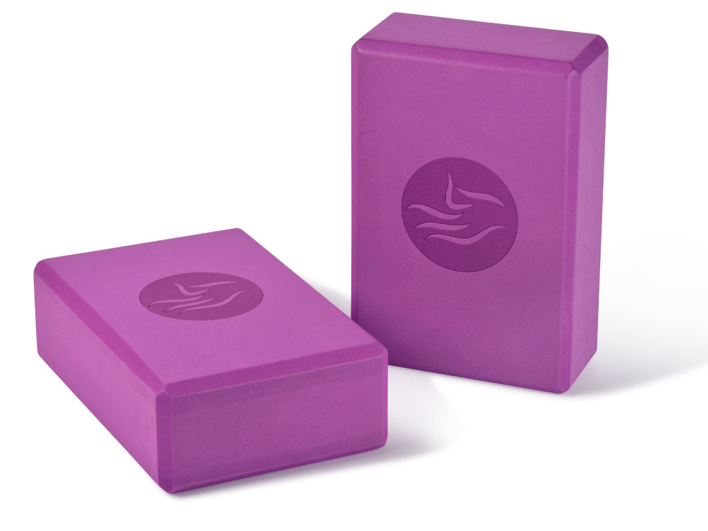 Brique de yoga Eva - 23 x 15 x 7.6 cm Prune - Presque Parfaits - Les ...