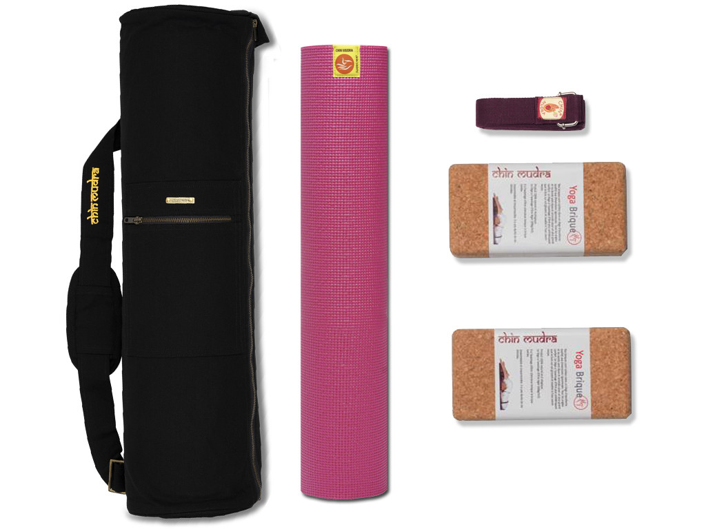 Kit Confort Non Toxique 6mm Rose - Kits Yoga | Boutique Yoga