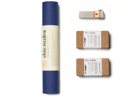 Kit Extra Mat 4.5mm Couleur Jaune Safran - Tapis de Yoga - Boutique Yoga